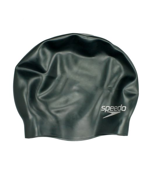 BLACK SPEEDO SILICONE SWIMHAT - Stevensons