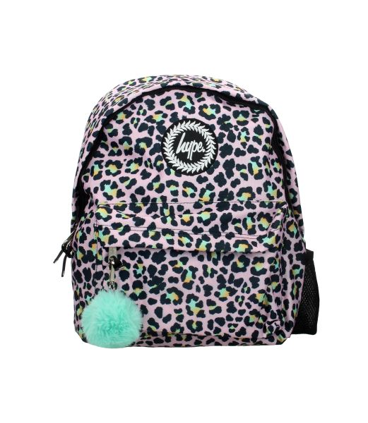 PINK DISCO LEOPARD HYPE BACKPACK - Stevensons